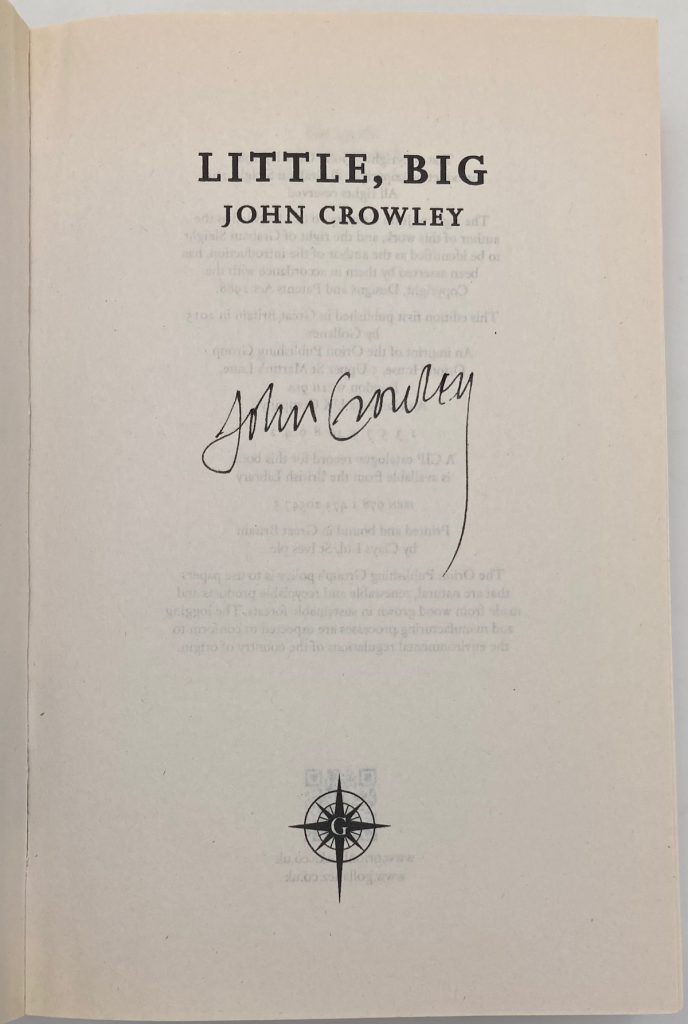 Little, Big by John Crowley – The Endless Bookshelf