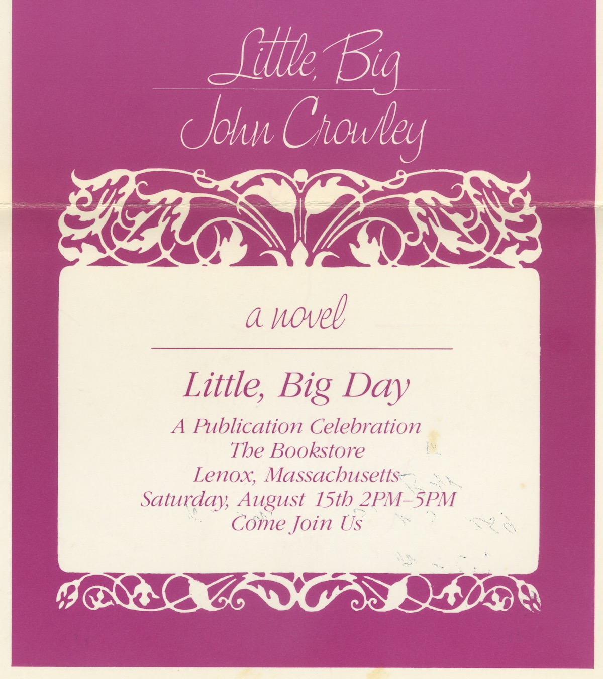 Little, Big by John Crowley – The Endless Bookshelf